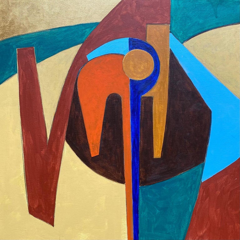 Michael Haswell - Abstract Painting by Listed British artist - Amazing ...