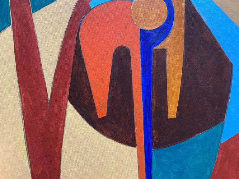 Michael Haswell - Abstract Painting by Listed British artist - Amazing ...