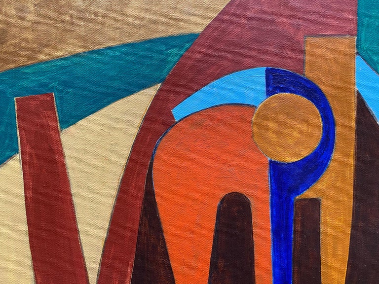 Michael Haswell - Abstract Painting by Listed British artist - Amazing ...