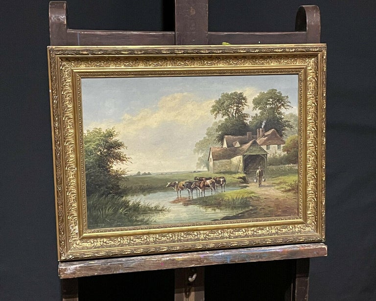 William P.Cartwright - WILLIAM P. CARTWRIGHT (1855-1915) SIGNED OIL ...