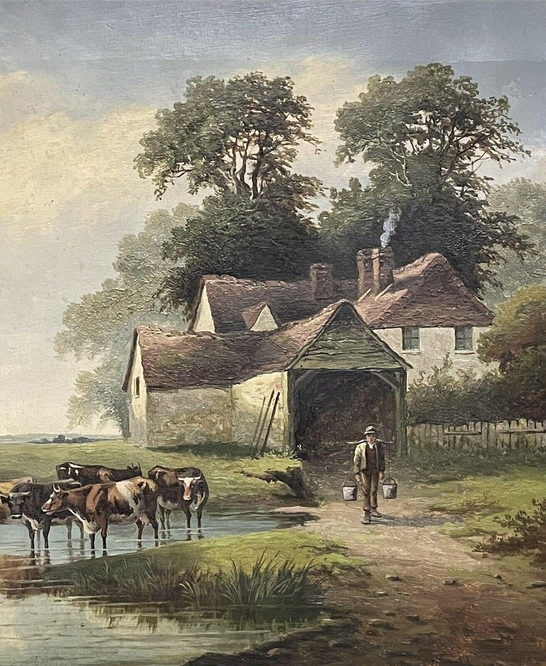 William P.Cartwright - WILLIAM P. CARTWRIGHT (1855-1915) SIGNED OIL ...