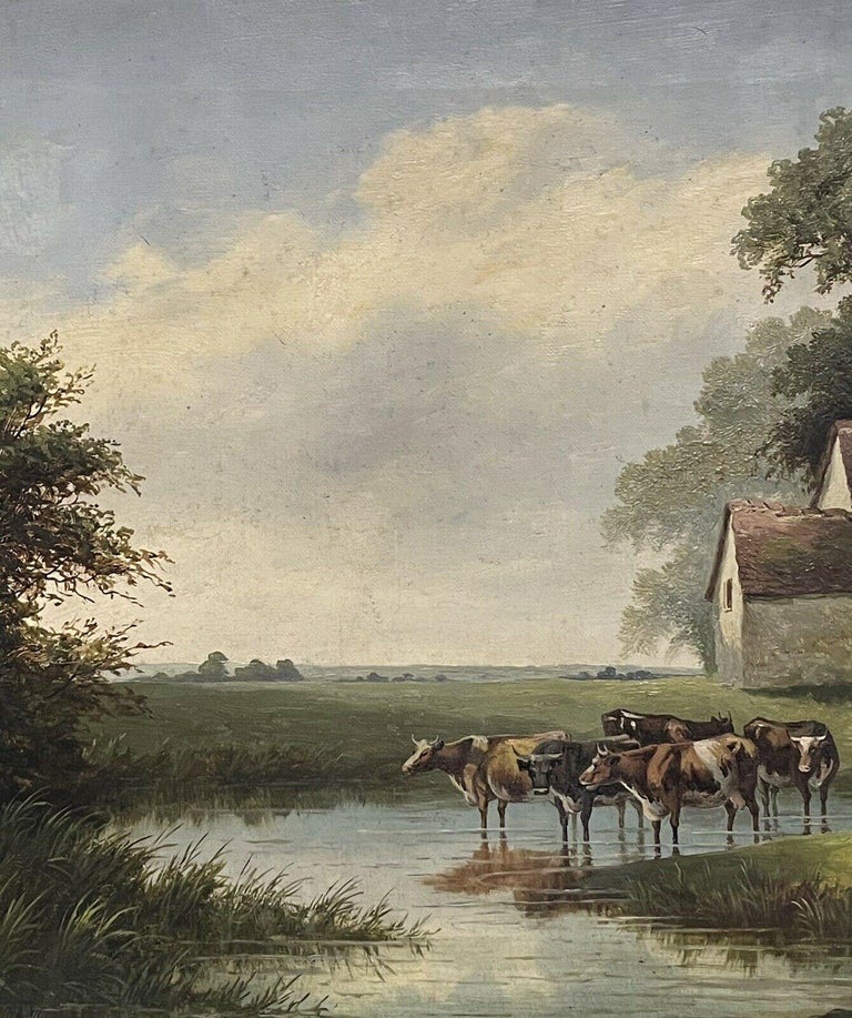 William P.Cartwright - WILLIAM P. CARTWRIGHT (1855-1915) SIGNED OIL ...