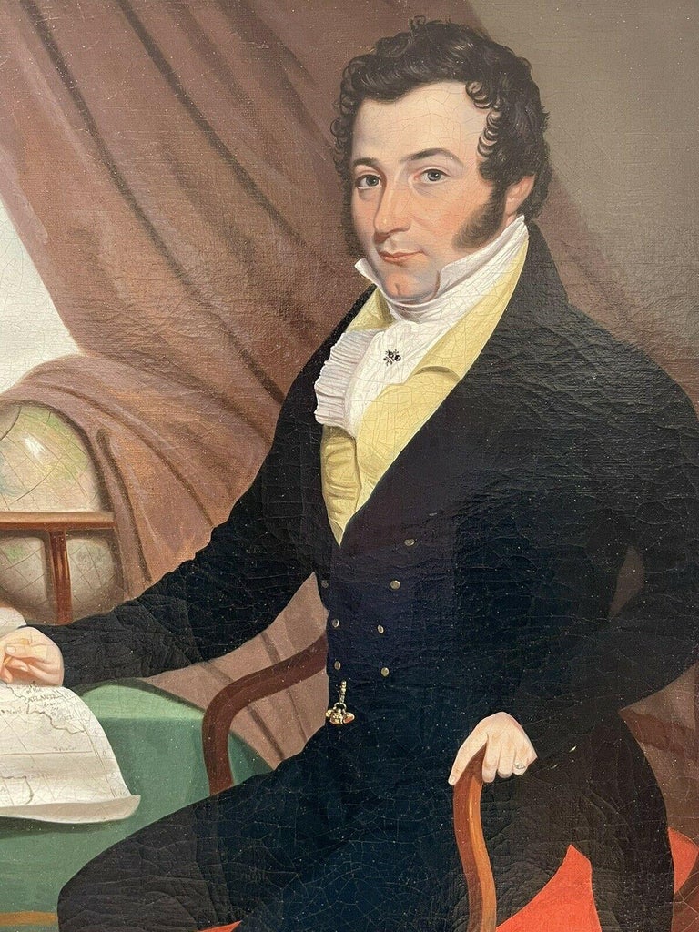 Anglo American School - ANGLO-AMERICAN SCHOOL C. 1820'S - PORTRAIT OF ...