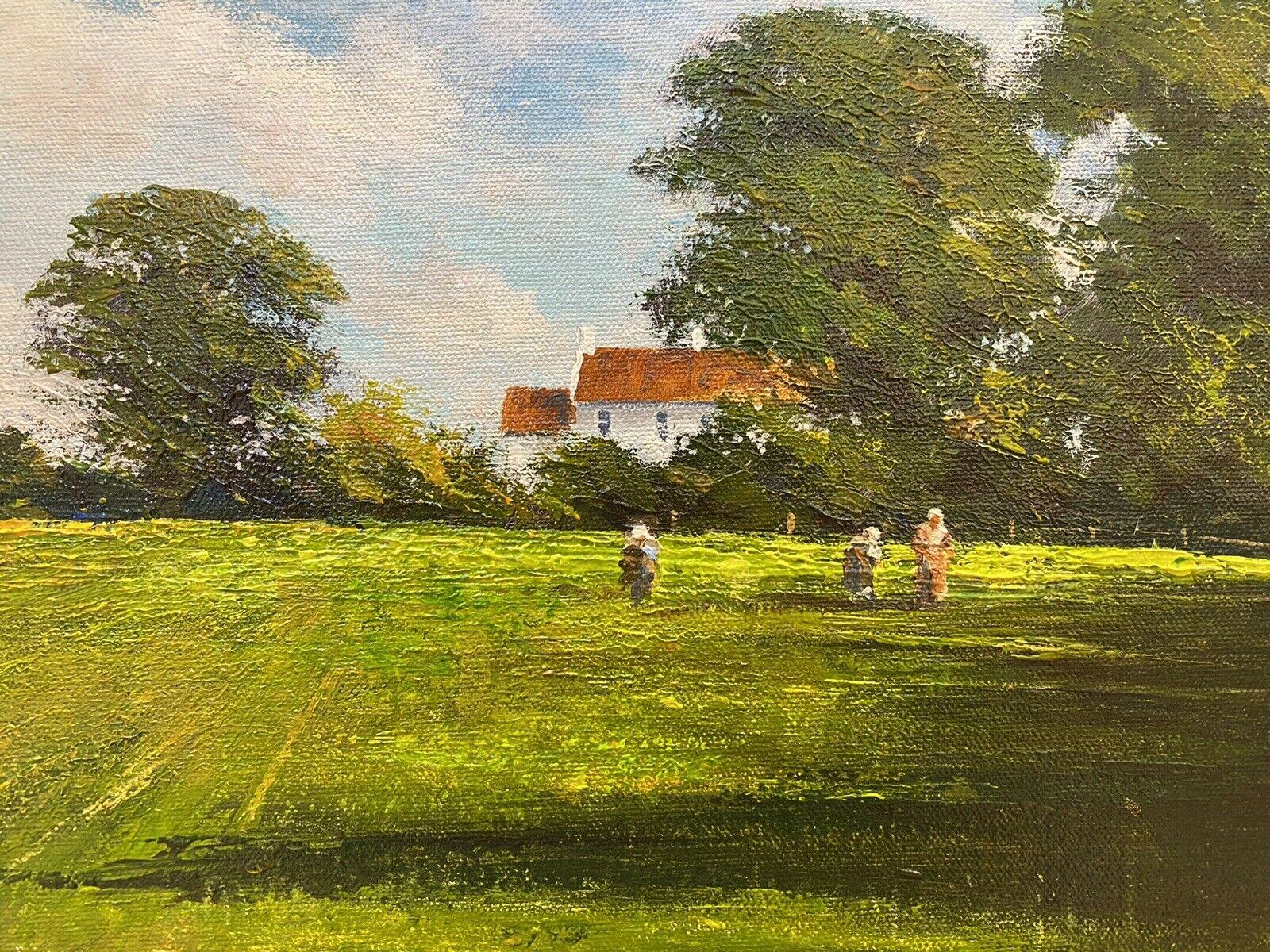 Maurice Crawshaw - British Signed Impressionist Oil Painting - Walking ...