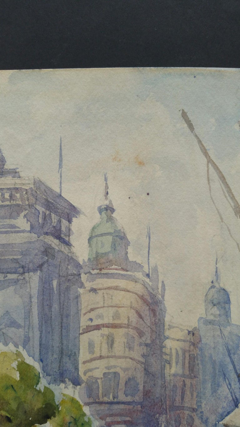 Leonard Machin Rowe - Mid 20th Century Impressionist De Brouckere ...