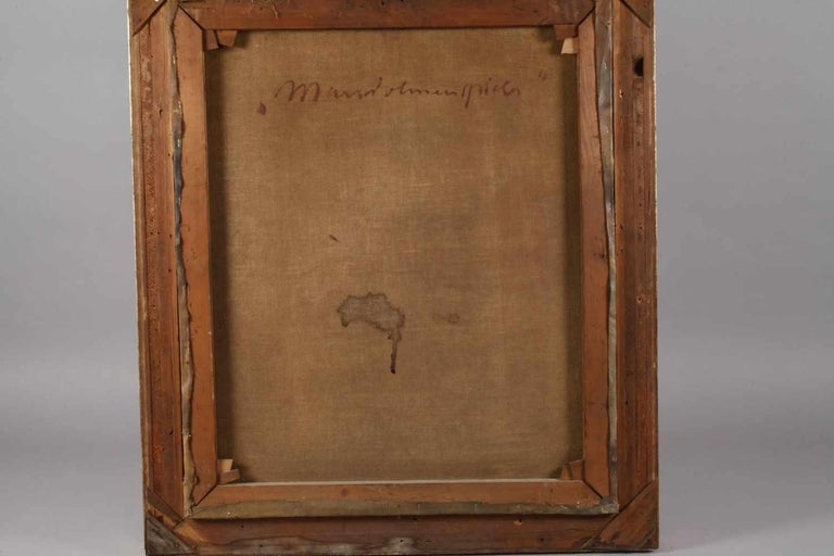 Italian signed - The Italian Mandolin Player 1940's Signed Oil Painting ...