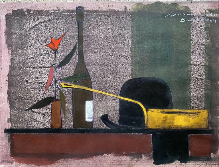 Roger Bonafe - ROGER BONAFE (B.1932) ORIGINAL PAINTING FRENCH MODERNIST ...