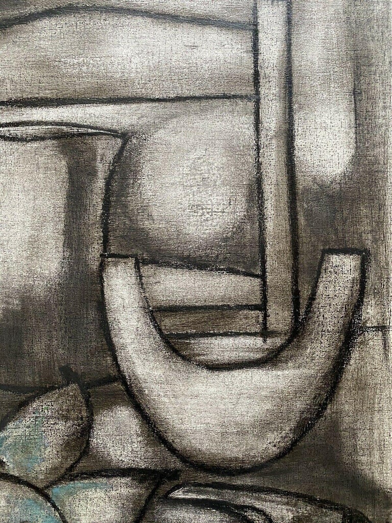 Roger Bonafe - ROGER BONAFE (B.1932) ORIGINAL PAINTING FRENCH MODERNIST ...