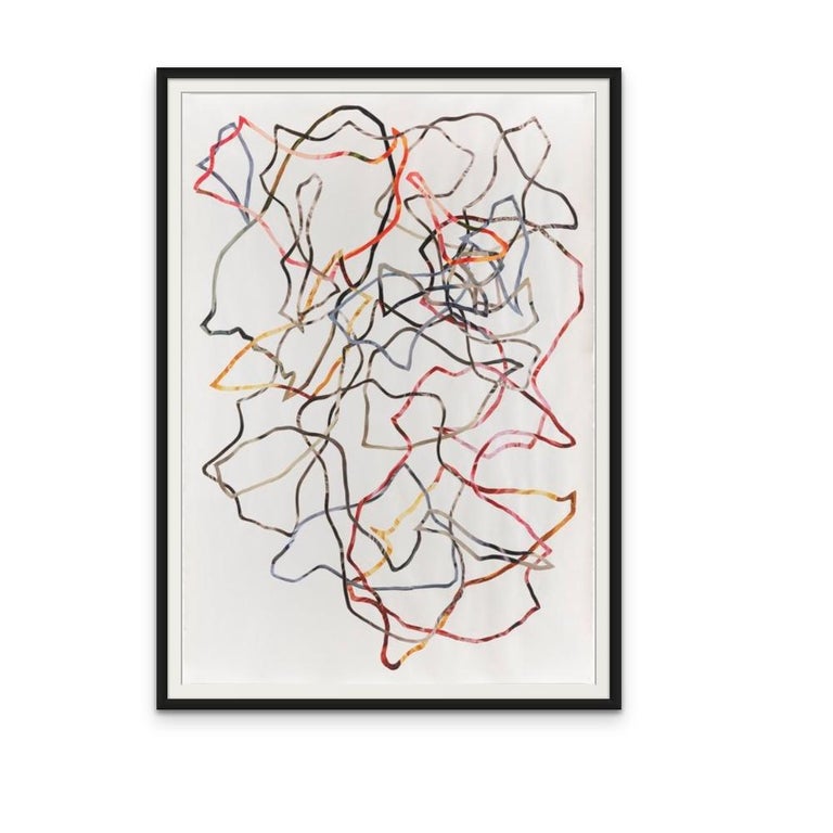 Ray Beldner - Spiralling Ecstatically this (Abstract Multi Coloured ...