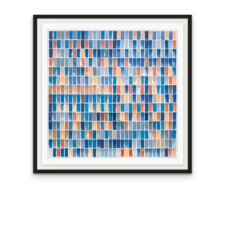 Amy Kang – Bach Prelude 1-Cool-Ton-Muster-Druck Auflage auf Papier im ...