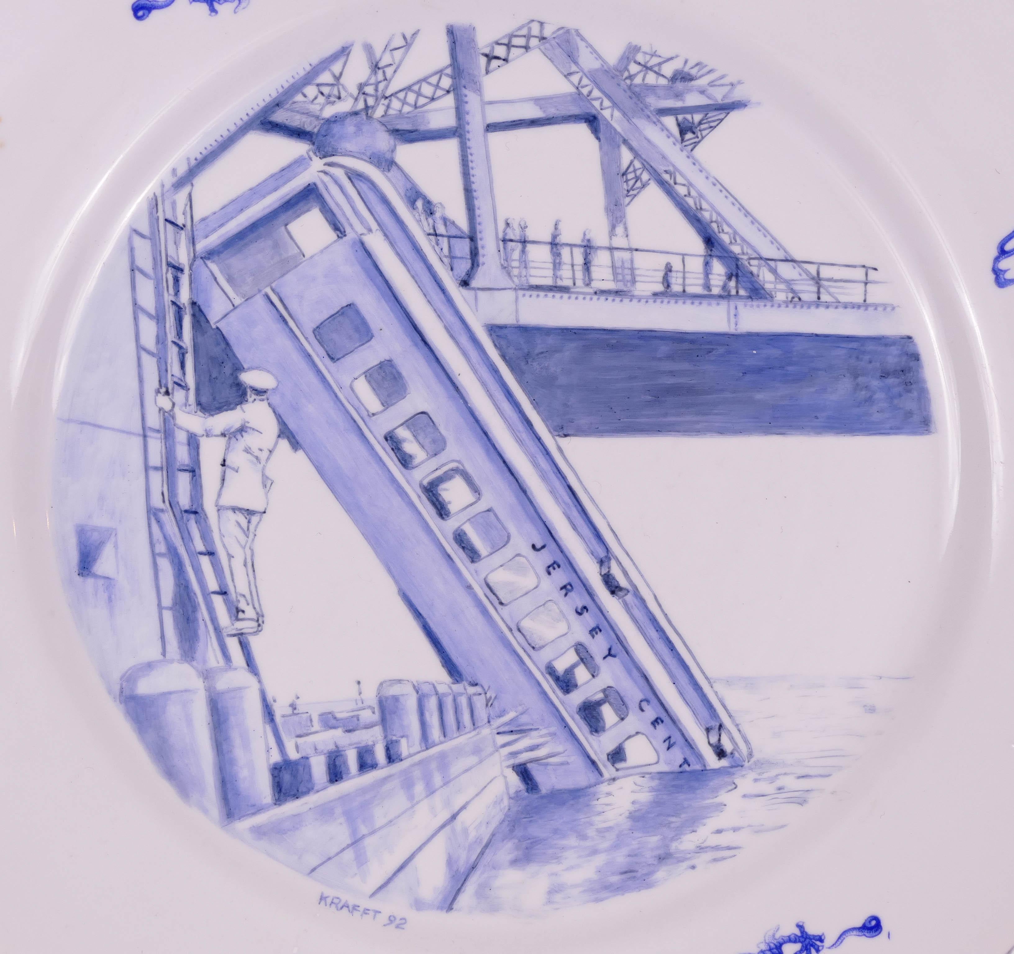 Charles Krafft - Disasterware Plate For Sale at 1stDibs | charles ...