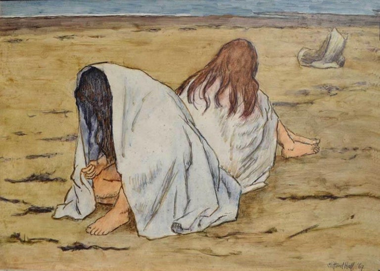 Clifford Hall - The Bathers For Sale at 1stDibs
