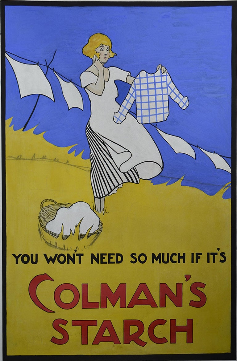 Arthur H. Tranter - Colman''s Starch, Art Deco Early 20th Century ...