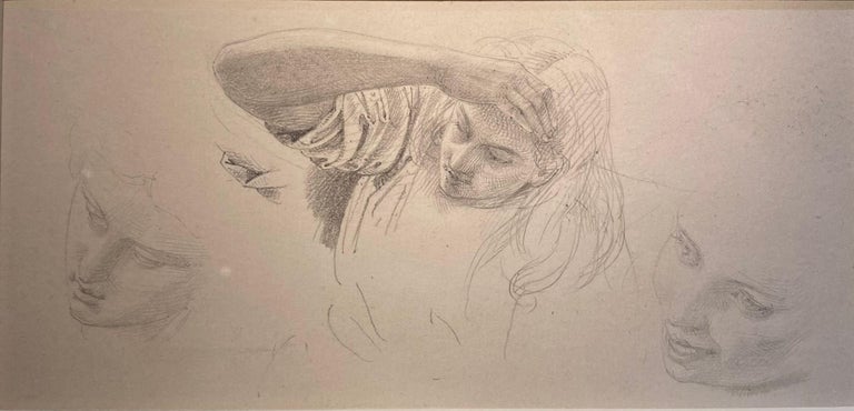 Edwin Longsden Long - Portrait Studies For Sale at 1stDibs