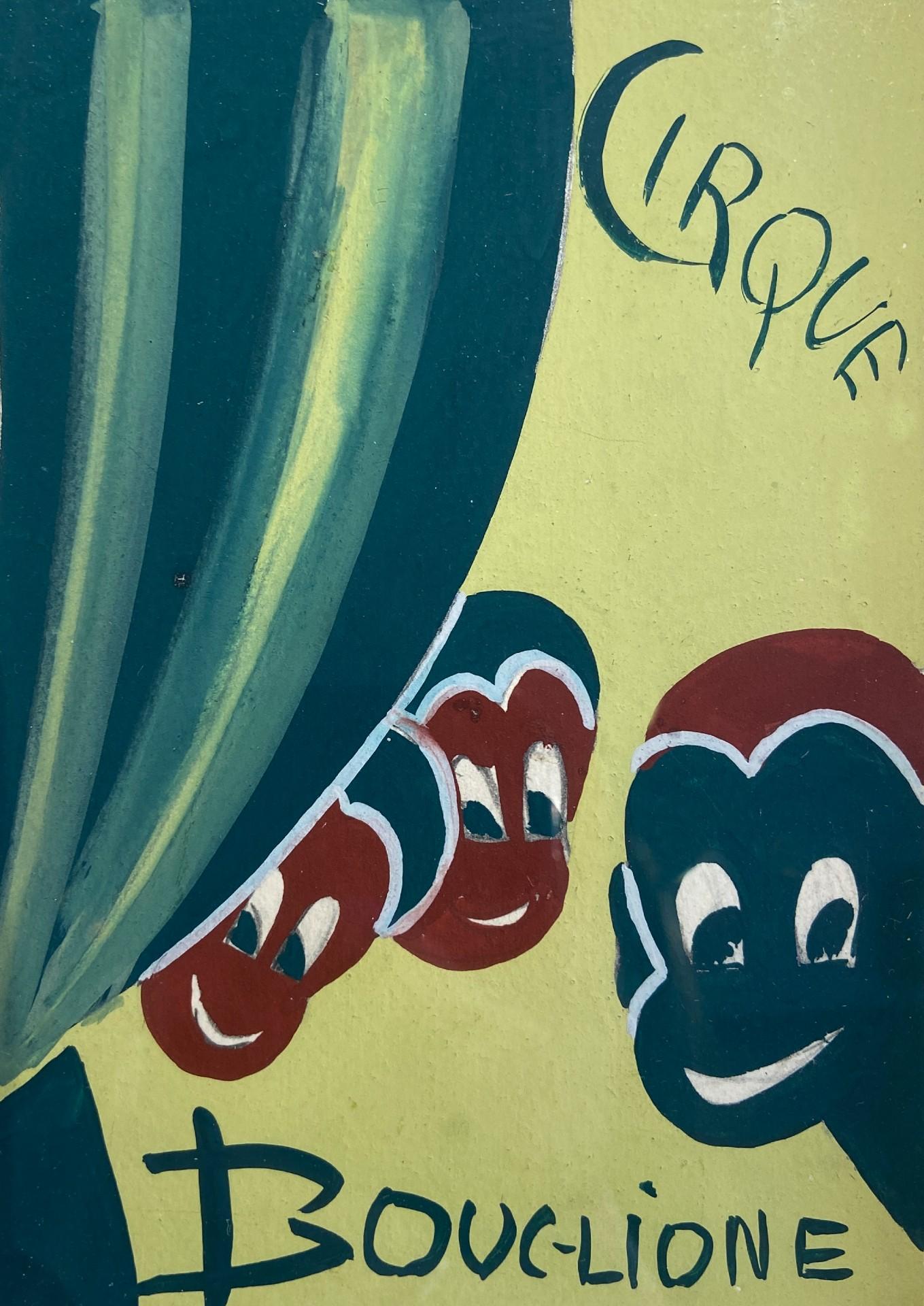 20th Century French School - Cirque Bouglione, 20th Century French ...