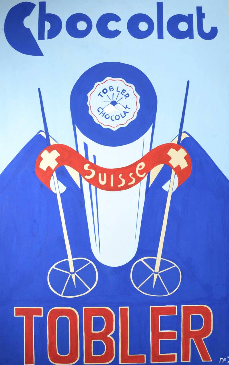 Unknown - Tobler Chocolat, European Mid 20th Century For Sale at 1stDibs