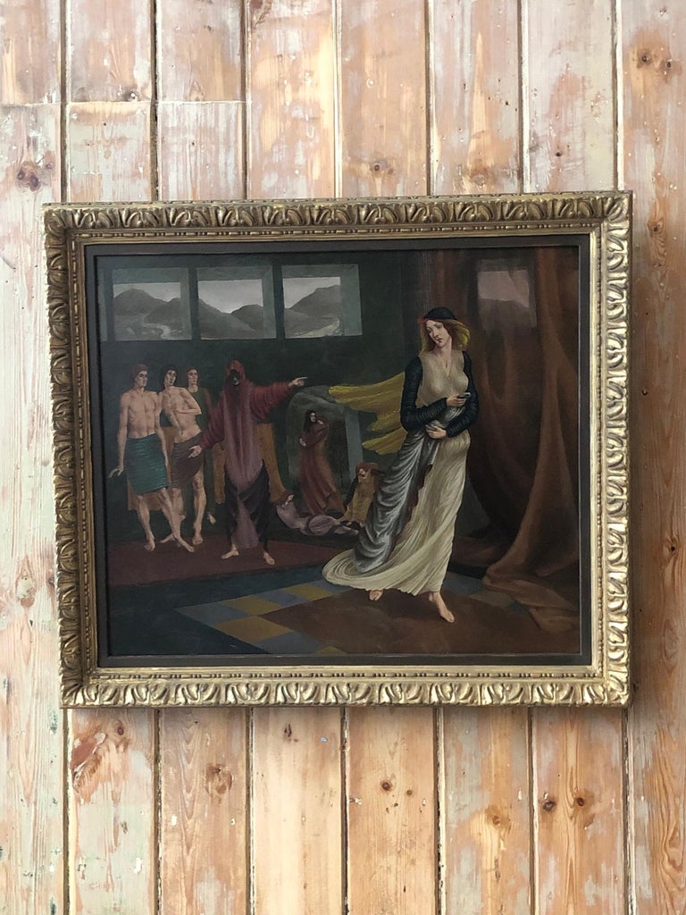 Francis Plummer - Exiled, Pre-Raphaelite British Oil Painting For Sale ...