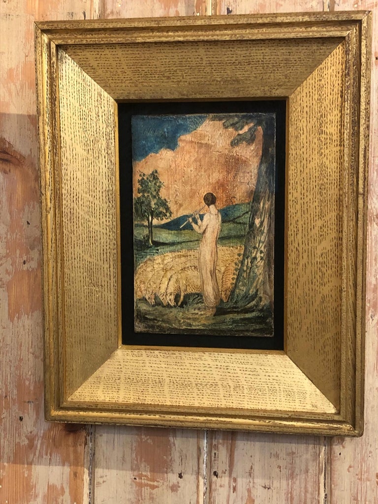 Sir William Blake Richmond KCB, RA, PPRBSA - The Shepherd, English ...