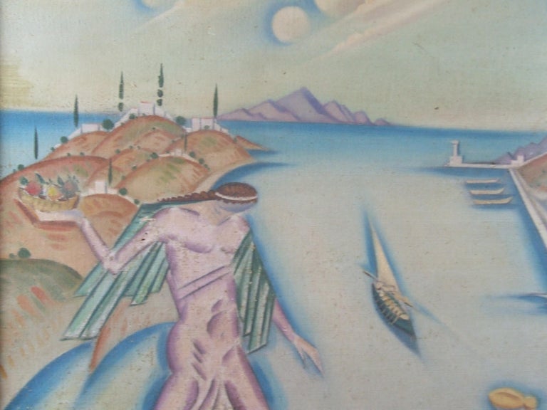 Konstantinos Parthenis - Dieux de la mer For Sale at 1stDibs