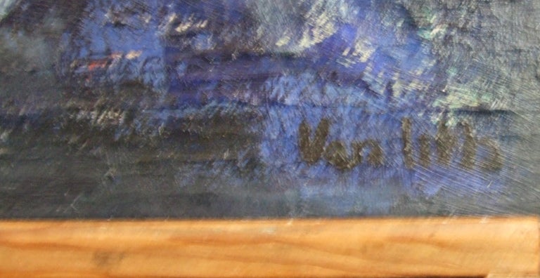 Jean Paul VAN LITH - abstraction '70s - oil paint, 60x73 cm. For Sale ...