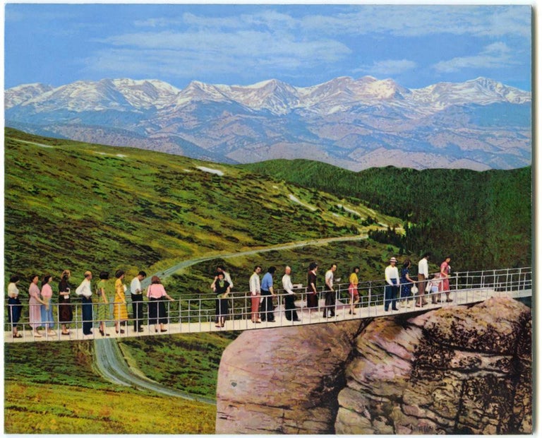 Ron Weis - small scale landscape, "Wish You Were Here (On The Bridge ...