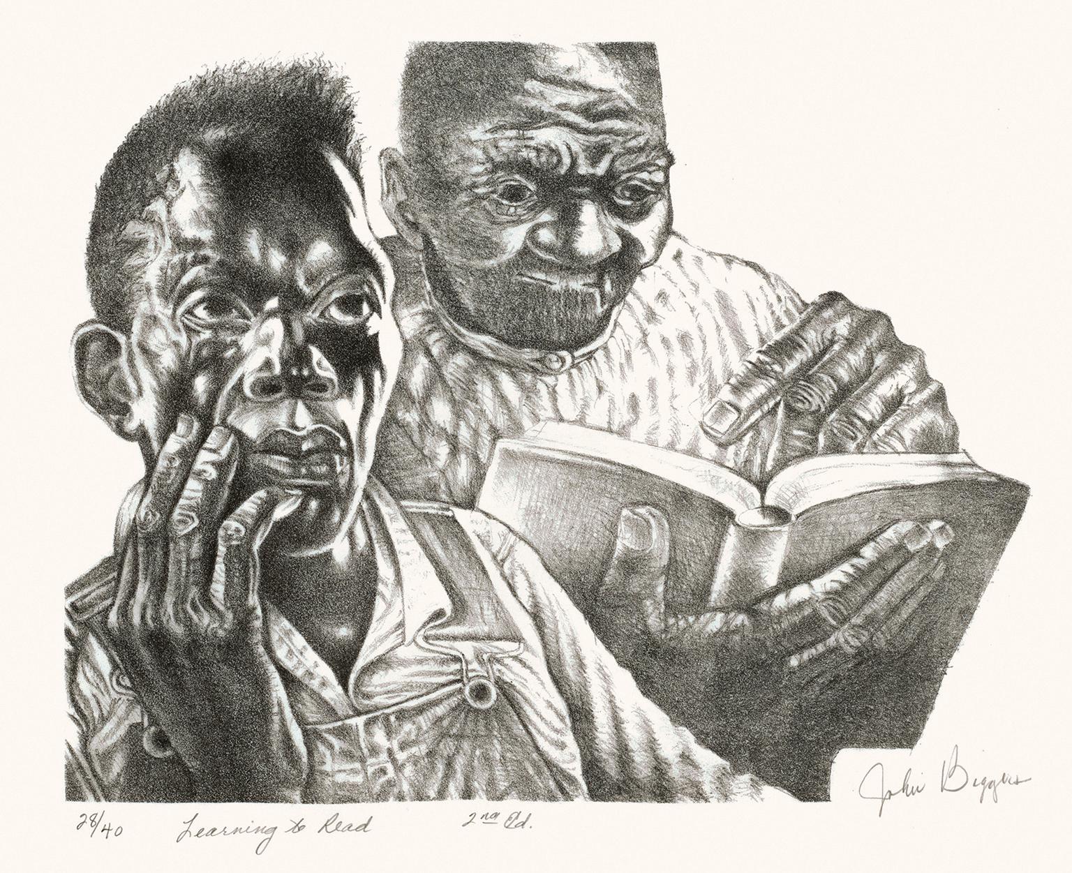 John Biggers - Learning to Read at 1stDibs | hazel biggers, john ...