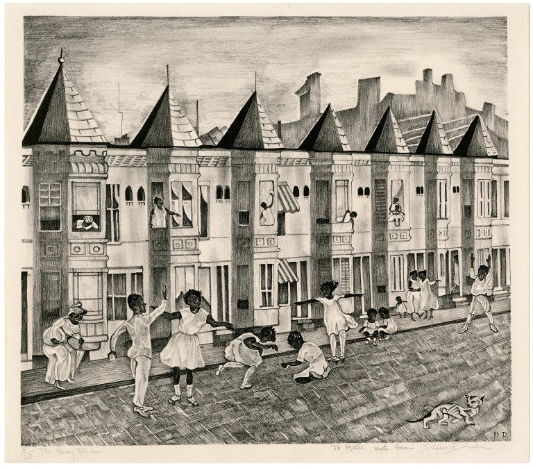 Daphne Dunbar - The Busy Block — African American subject For Sale at ...