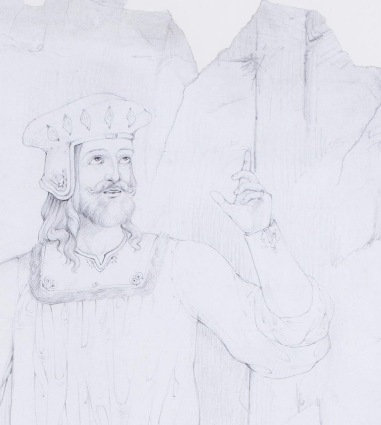 Frederic Leighton - Pre-Raphaelite, early 19th Century drawing by the ...