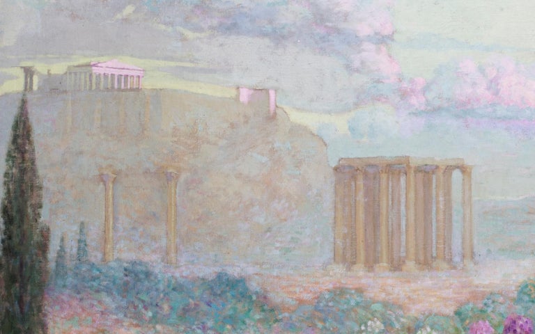 Jean Gregorian - Very large, early 20th Century oil painting of ...