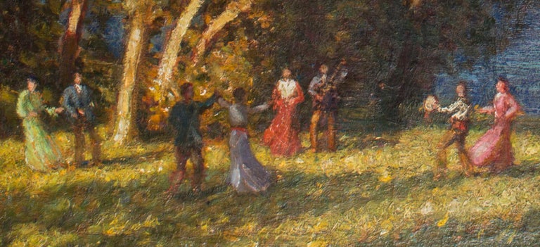 Sir Claude Francis Barry - Very large and early oil painting by the ...