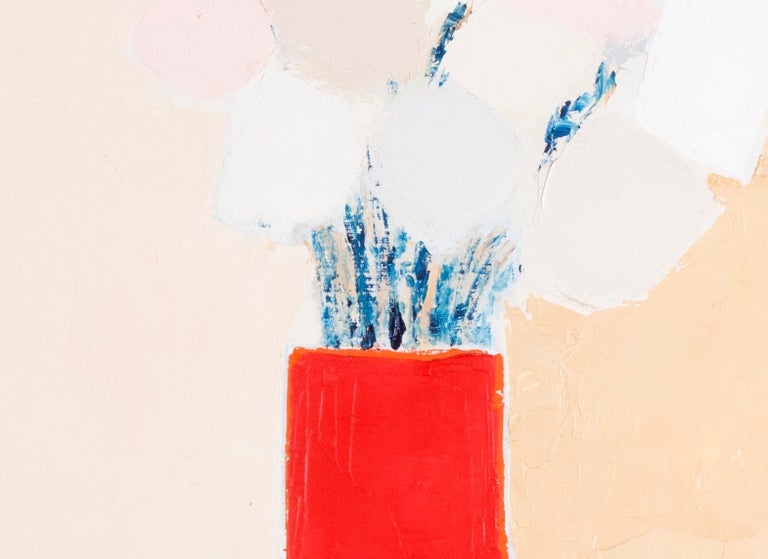 Maurice Potier - 20th Century French still life oil painting of summer ...