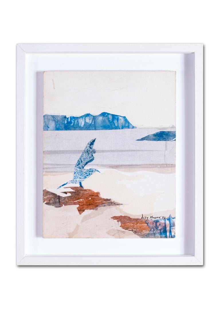 Lily Masson - French 20th Century collage artwork by Lily Masson of a ...