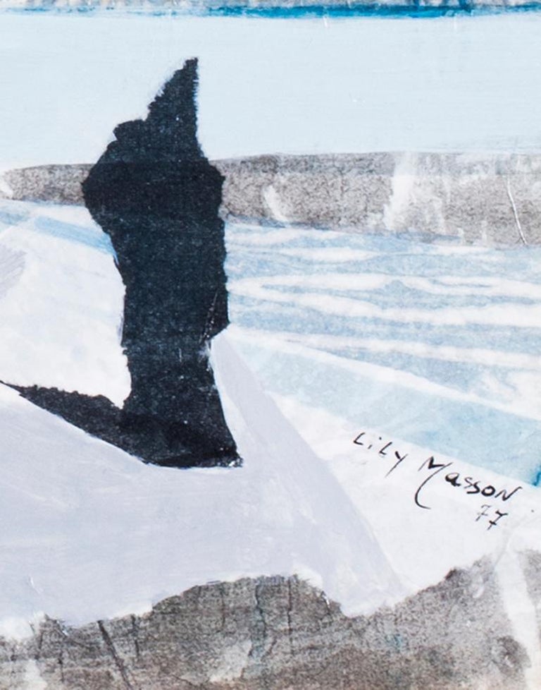 Lily Masson - French 20th Century collage artwork by Lily Masson at 1stDibs