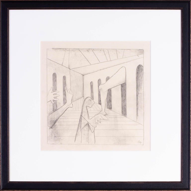 Carl Hofer - 20th Century German Expressionist drawing by Carl Hofer ...
