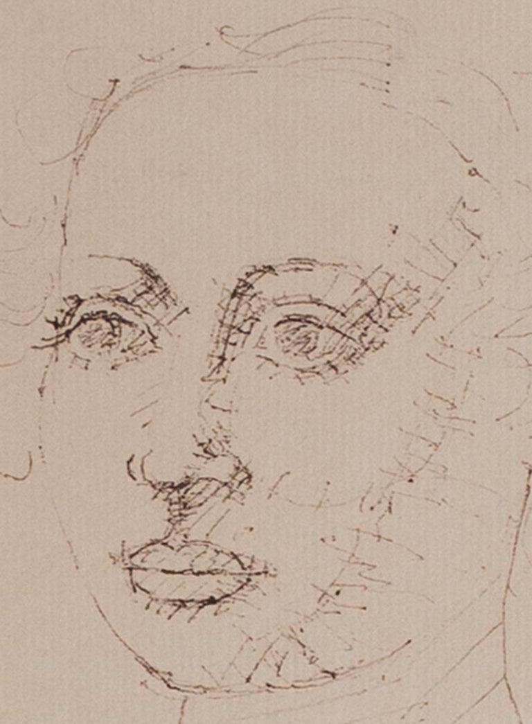 Dora Maar - Portrait of Lily Masson (daughter of Andre Masson) by ...