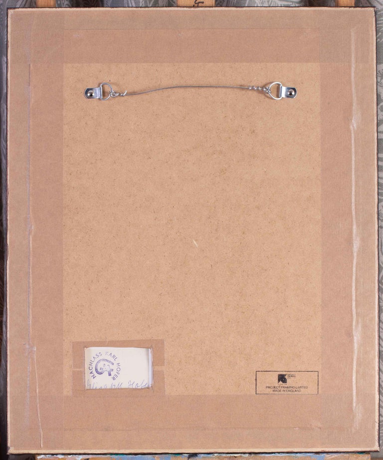 Carl Hofer - German Expressionist drawing by Carl Hofer of a mother and ...