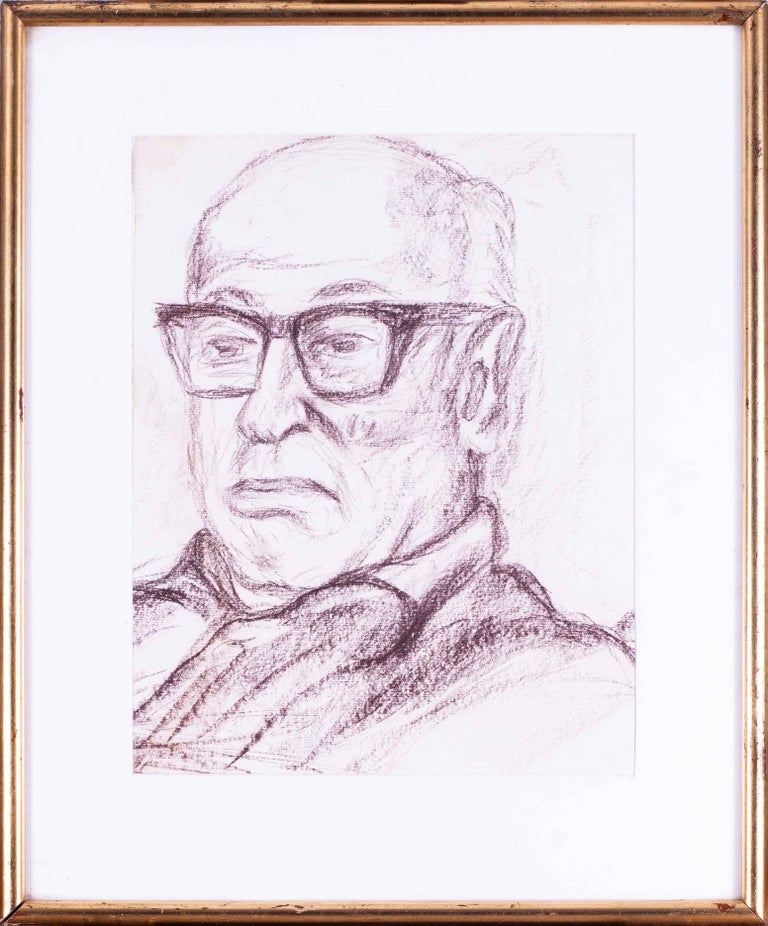 Ronald Brooks Kitaj - American portrait of film director John Ford by ...