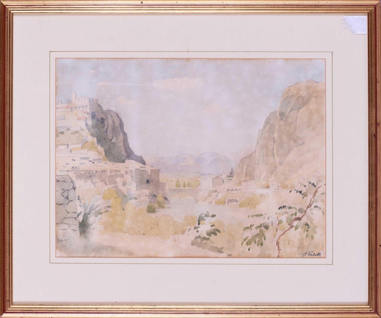 Pierre Adolphe Valette - 20th Century French Impressionist watercolour ...