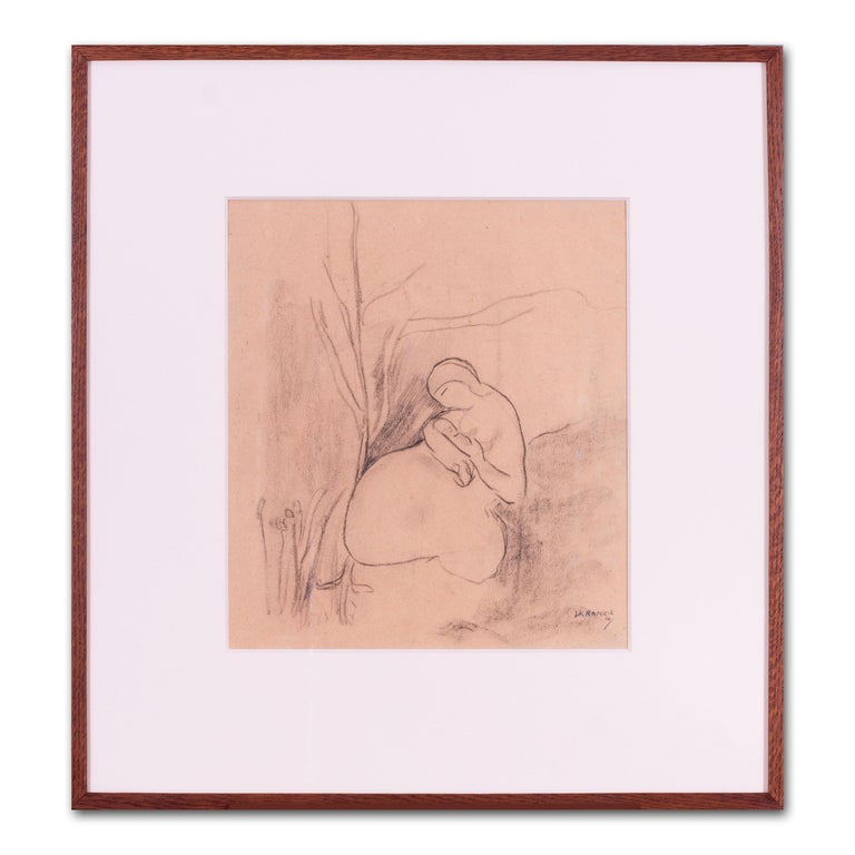 Jacob Kramer - Jacob Kramer charcoal drawing of a mother and child ...