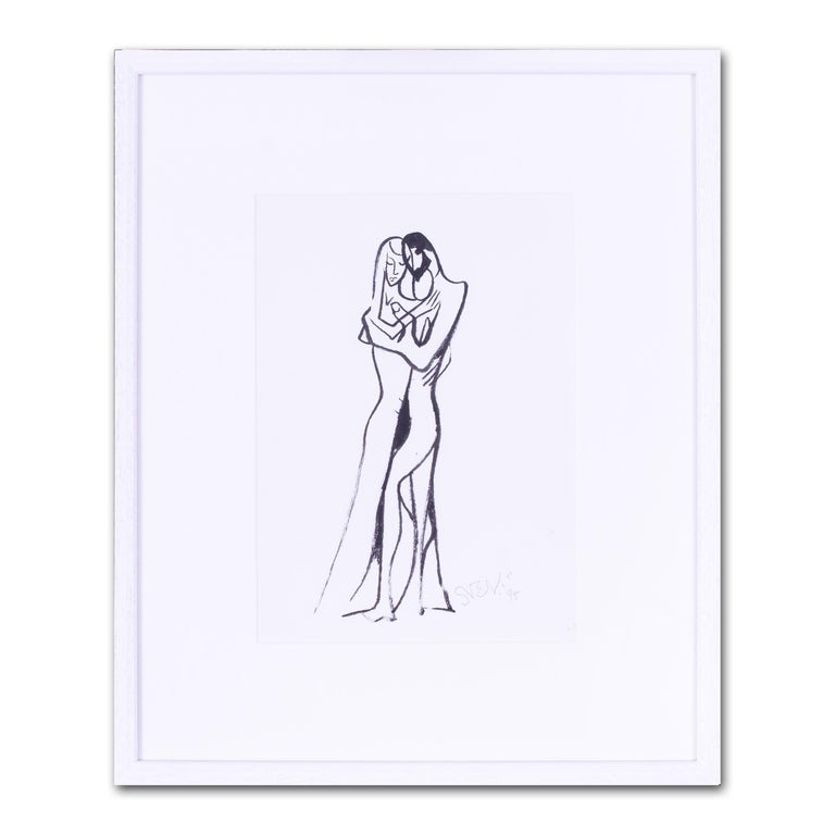 Sven Berlin - Mid Century St. Ives artist Sven Berlin 'A lover's ...