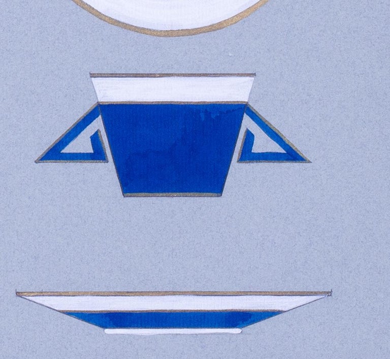 Erte - Romain de Tirtoff - Original Art Deco tea cup design by 20th ...