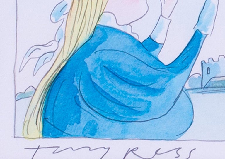 Tony Ross - Original Tony Ross cartoon from the 'I don't want to go to ...