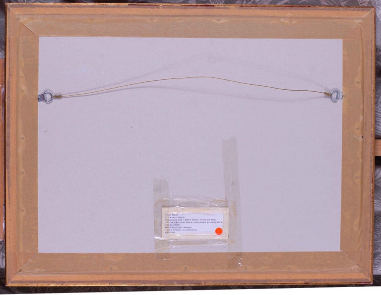 Tony Ross - Original Tony Ross cartoon from the 'I don't want to go to ...