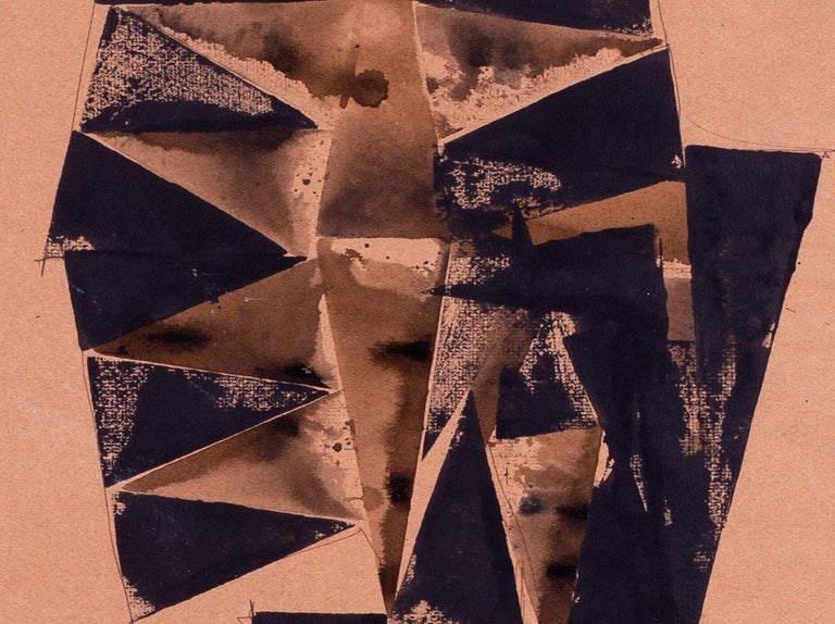 Lynn Russell Chadwick CBE RA - Lynn Chadwick, British, ink abstract ...