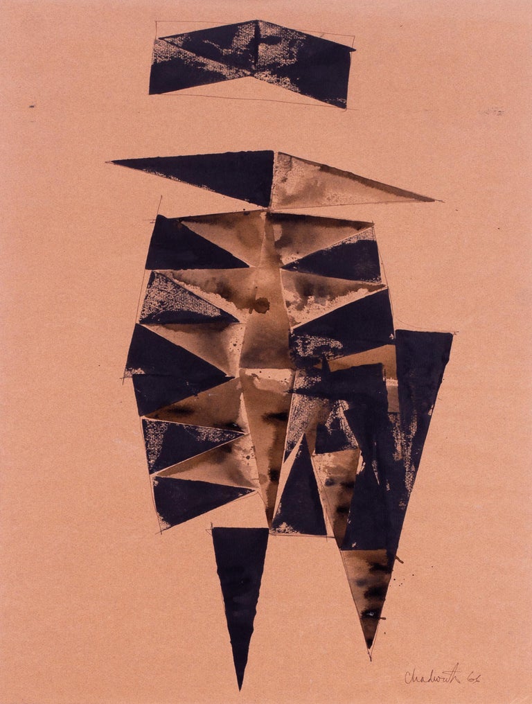 Lynn Russell Chadwick CBE RA - Lynn Chadwick, British, ink abstract ...