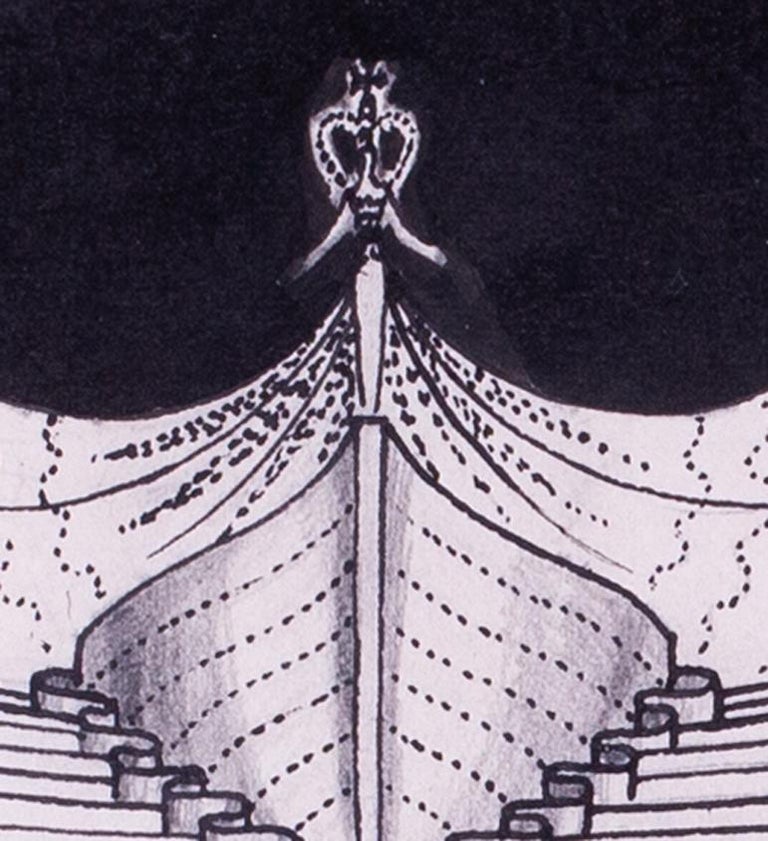 Erte - Romain de Tirtoff - Romain de Tirtoff, called Erte, 2 Art Deco ...