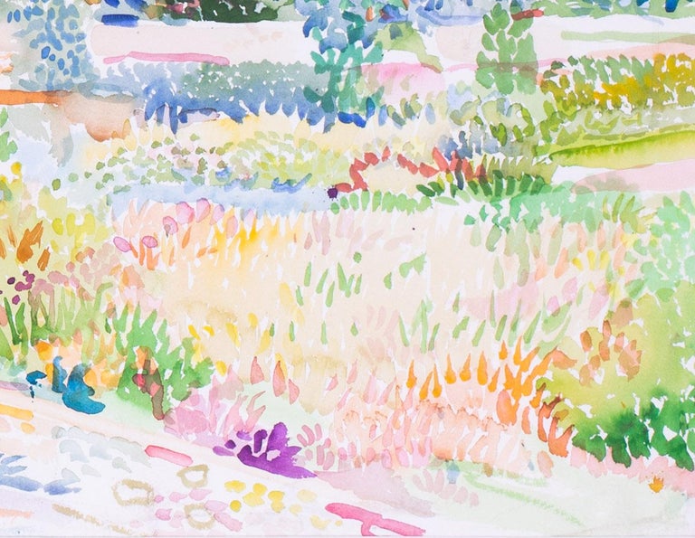 Fred Yates - Modern British large landscape watercolour by British ...