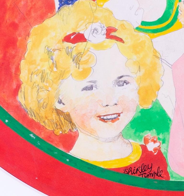 Jeffrey Morgan - Popart, 1960s pencil and watercolour design by Welsh ...