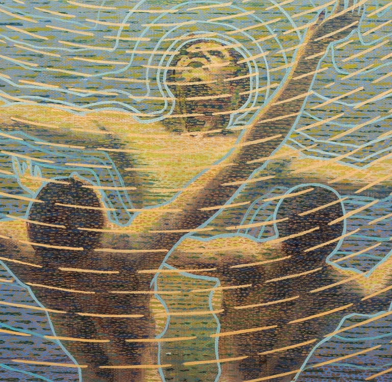 Giuseppe Sexto Canegallo - An early 20th Century Futurist Oil Painting ...