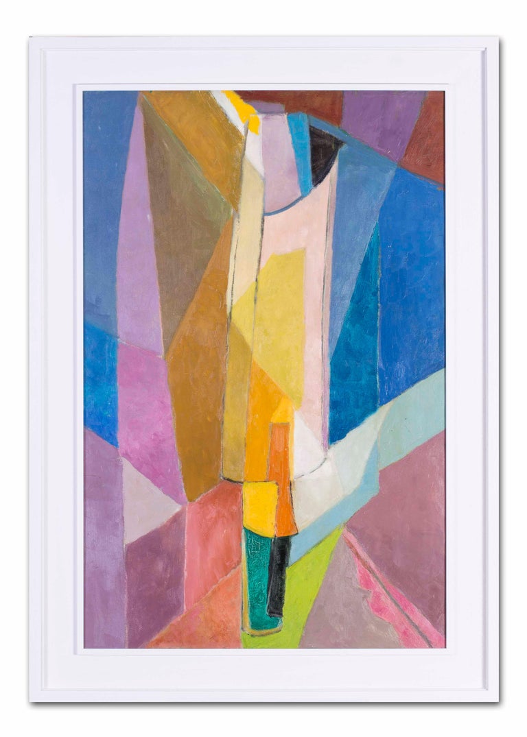 Henri d’Amfreville - Mid 20th Century French abstract painting 'Shards ...